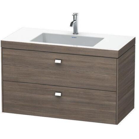 Duravit Brioso Möbelwaschtisch c-bonded mit Unterbau wandhängend