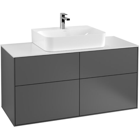 Villeroy & Boch Finion Waschtischunterschrank, 4 Auszüge,