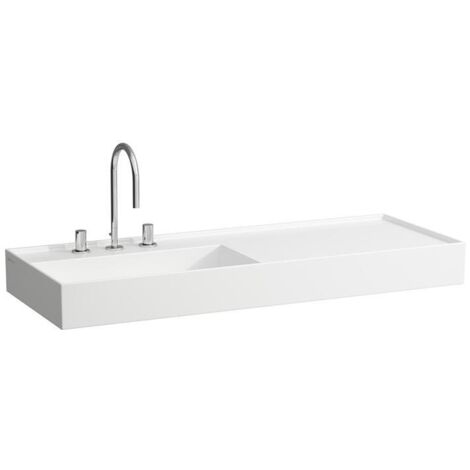 LAUFEN Kartell Waschtisch, unterbaufähig, Ablage rechts, ohne