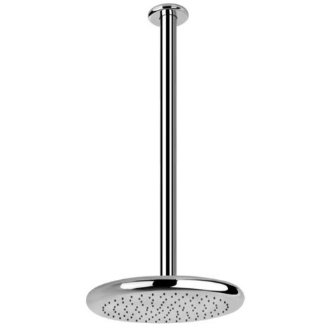 Gessi Goccia Antikalk-Kopfbrause D334 mm, mit Gelenk und