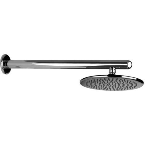 Gessi Goccia Antikalk-Kopfbrause D216 mm, mit Gelenk und Wandarm,