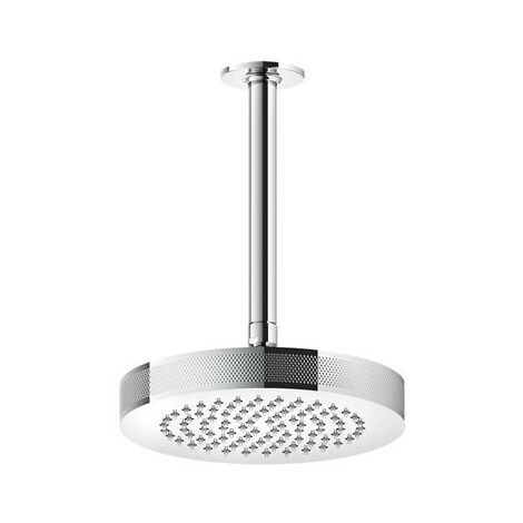 Gessi Inciso Antikalk-Dekor-Kopfbrause D218 mm, mit Gelenk und