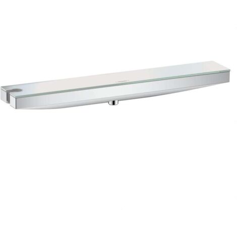 Hansgrohe Rainfinity - Brausehalter Porter 500 mit Ablage L, verchromt ...