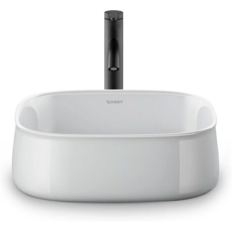 Duravit Zencha Aufsatzbecken 420 mm, ohne Hahnloch, 2373420079