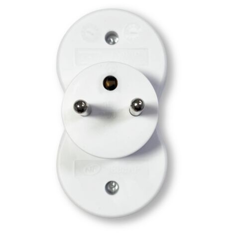 TEC HIT 250505 - Duplite - Double Prises - Forme Rectangulaire - 2 x 16 ...