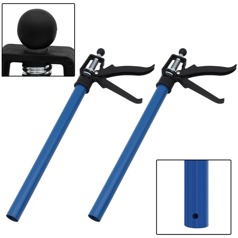 S Set Of 2 2 Pack Telescopic Support Rods - Adjustable 30-59cm, 40KG ...