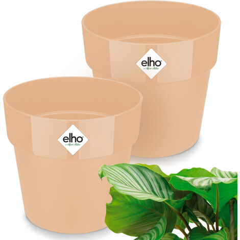 GARDEBRUK® Multipack Round Flower Pots Sustainable Recycled Plastic ...