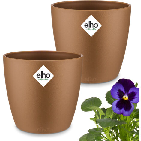 GARDEBRUK® Multipack Brussels Round Flower Pots Sustainable Recycled ...