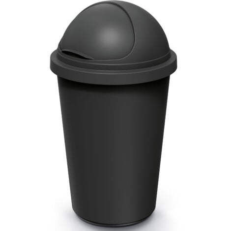 KEDEN Kitchen Utility Bin 50L Capacity Lockable Sliding Lid 100 Recycled Plastic Rubbish Bin Dustbin Recycling Bin Ideal for Home Office Use Bin