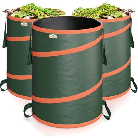 Garden Trash Bags - Brand - Pack of 4 - Tear-Resistant - 272L