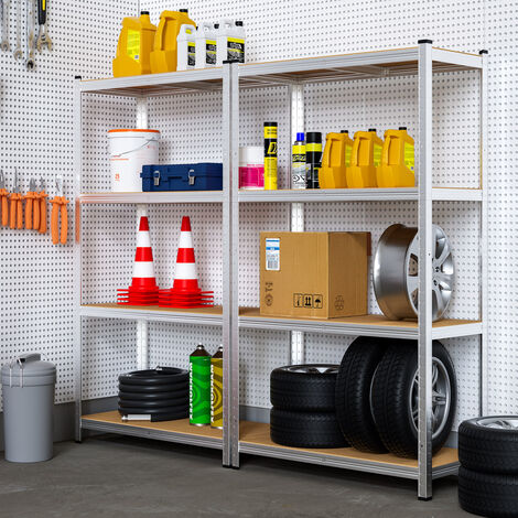 Metal garage shelving system store