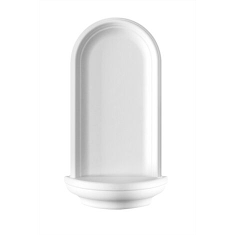 Niche mur stucco décor élément décoratif Marbet 50x28cm N-10
