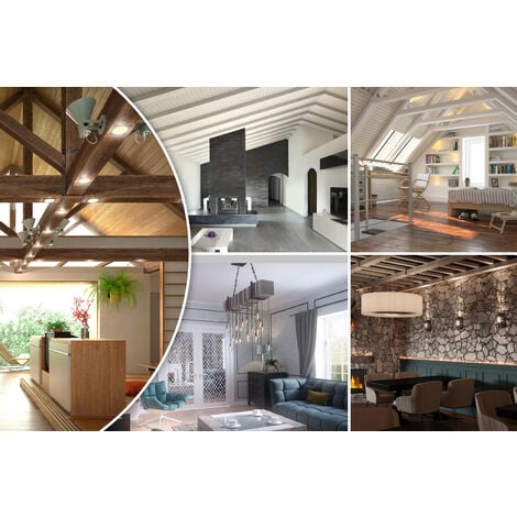 Poutres et consoles Moderne pour plafond et mur - lambris imitation ...