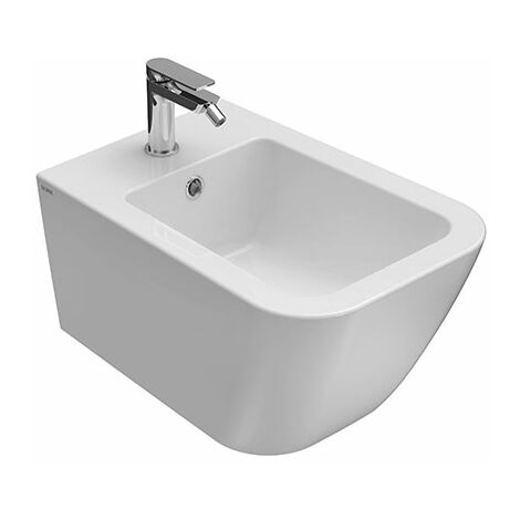 Bidet Stone sospeso cm. 52x36 bianco lucido di Ceramica Globo