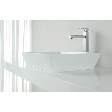 Mineralguss-Aufsatzwaschtisch WT-2316