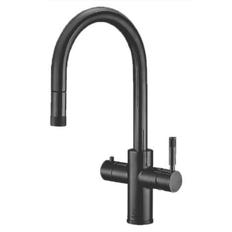 Scott & James 4 in 1 Pull Down Instant boiling Tap - ELO0090 - Gun Metal