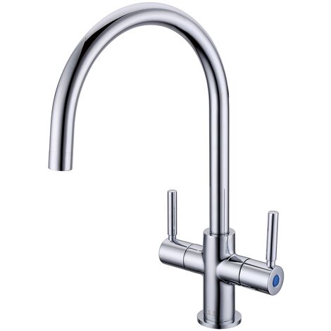 Scott & James - High Quality Twin Lever Kitchen tap - Chrome