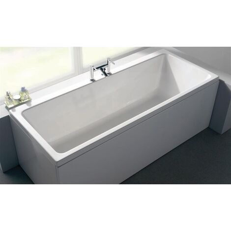 Carron - Carronite Quantum Double Ended 1700x800mm Carron Bath - White ...