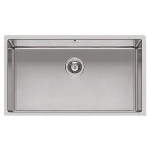 Scott & James Extra Large Single Bowl Rectangular Undermount Sink 790 x ...