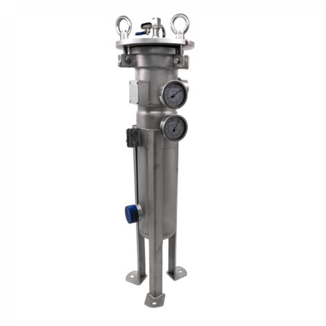 Magnetschlammsauger 50µm Edelstahl Dn80 Mit Filtertasche - Ablauf Und ...