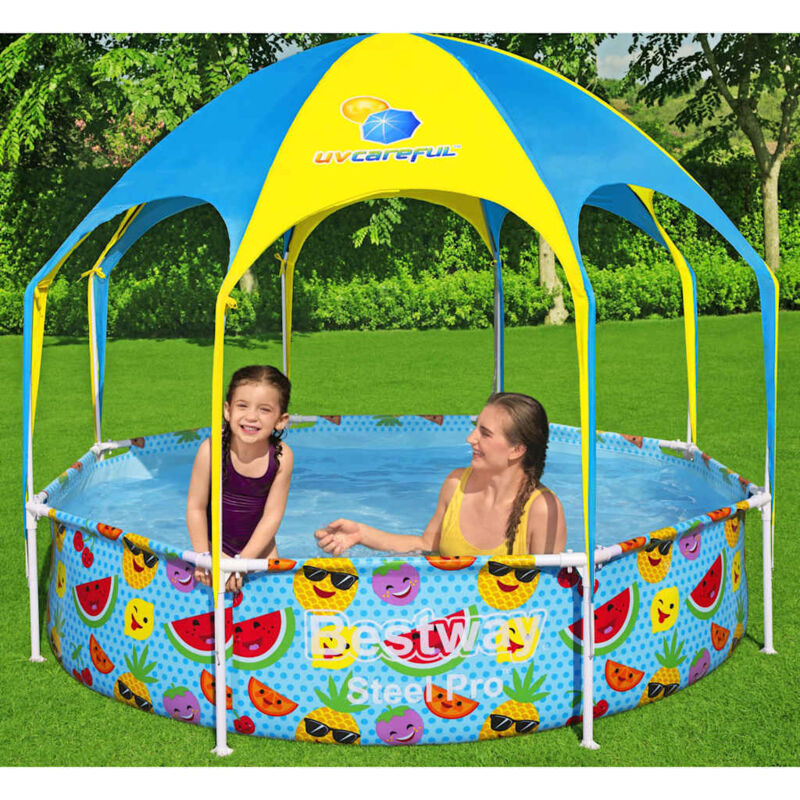 Bestway Kinderpool mit Dach 2,44m