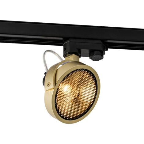 Track Spotlight Gold for 3-Phase Track GU10 111mm - 3-Phase Master Honey