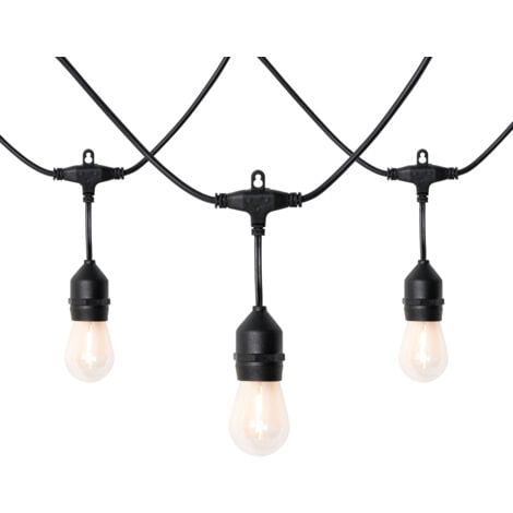 Outdoor String Lights 10m Incl. LED 10 Lights Solar - Russell