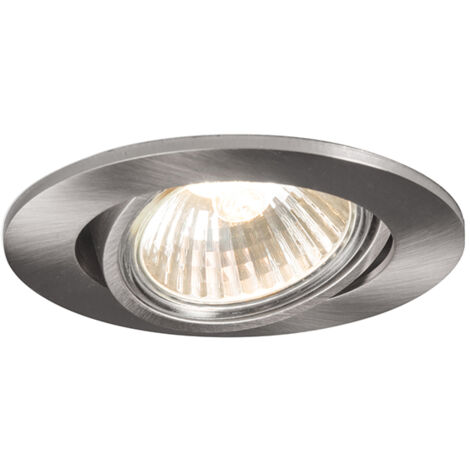 Modern Recessed Spotlight Steel Tiltable - Cisco