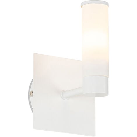 Modern Bathroom Wall Light White IP44 - Bath