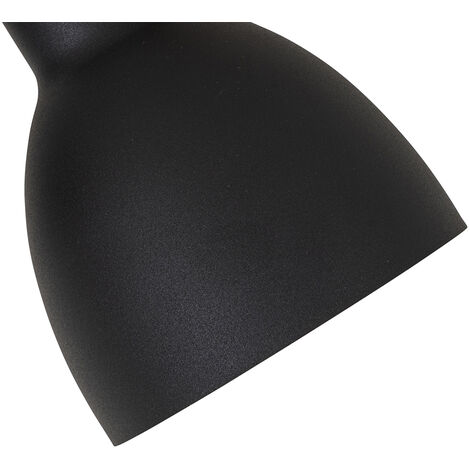 Rustic Spot Black with Wood 3-Light - Flint