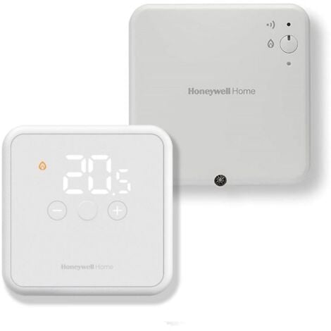 Termostato ambiente blanco Honeywell DT4R inalámbrico