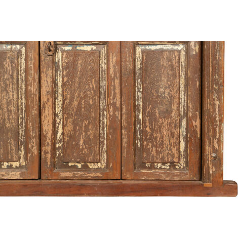 Porta portone in legno massello e ferro da interno o da esterno vecchia ...