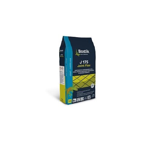Mortero para juntas J-175 Joint Flex BOSTIK Cemento gris - Cubo de 5 Kg ...