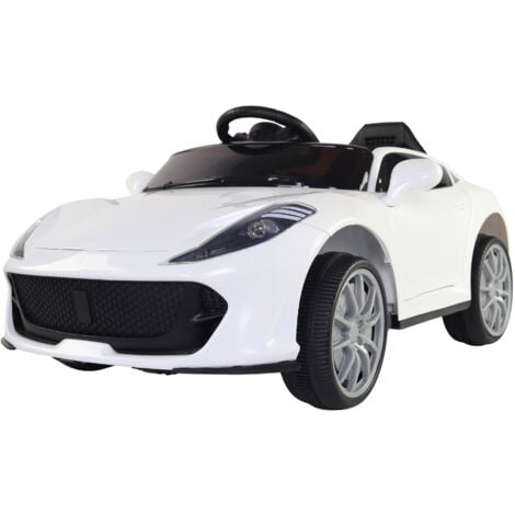 Macchina Elettrica per Bambini 12V Monza Bianca