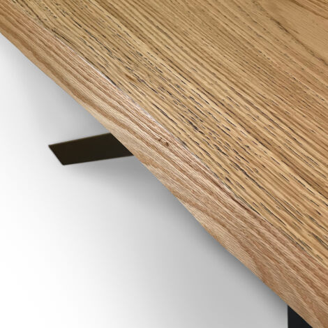 Tavolo Allungabile 180/230x90 cm Versalux Rovere Scortecciato Gambe ...