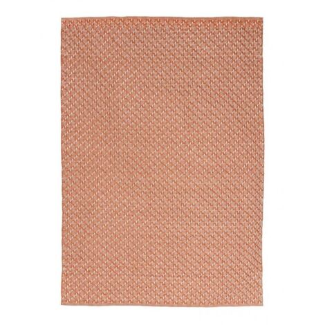 Tappeto da Esterno 200x300 cm in Polipropilene Bhajan Rosa