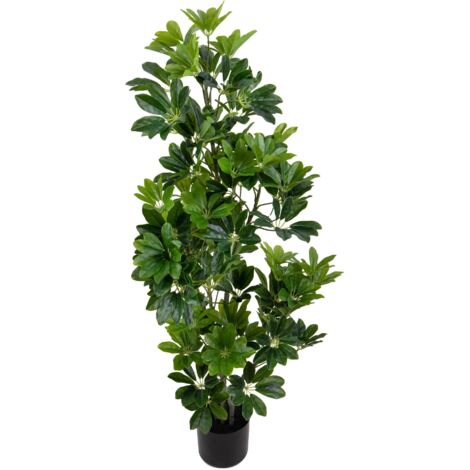 Pianta Artificiale Pianta di Schegglera con Vaso H 115 cm