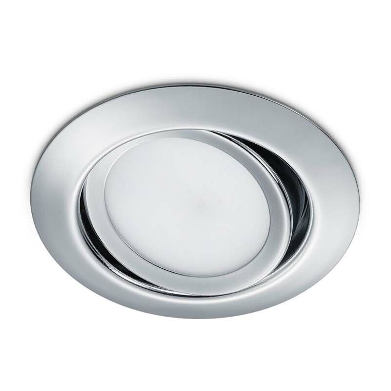 Rila Spot Encastrable LED Orientable Rond Chromé Diam. 8,2 cm