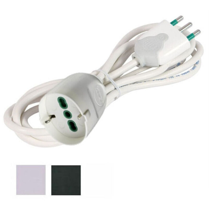 Prolunga M 5 3X1,50 Bianco Presa Schuko 92662 Fme