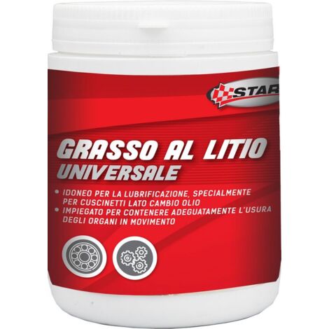 Grasso al litio lubrificante 1 kg universale antiossidante