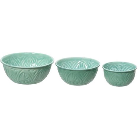 Set ciotole verde pastello