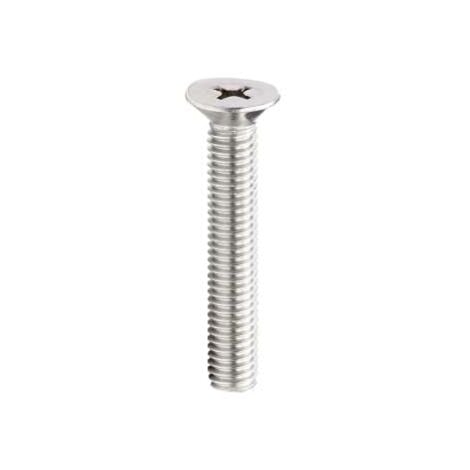 Viti Metriche Inox Testa Svasata Piana Mm.5X16