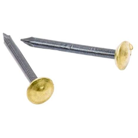 Chiodi Testa Rivestita Ottone Mm.2X20