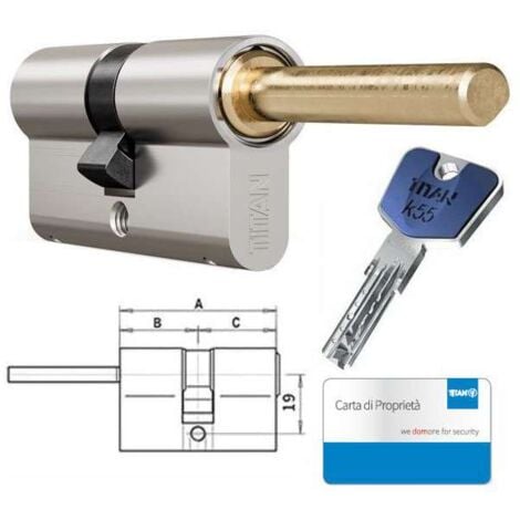 Cilindro Infilare 70-40-30 Titan T200-Pr4030 Dom