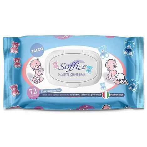 Salviette Bambini Aloe Pz 72 Soffice