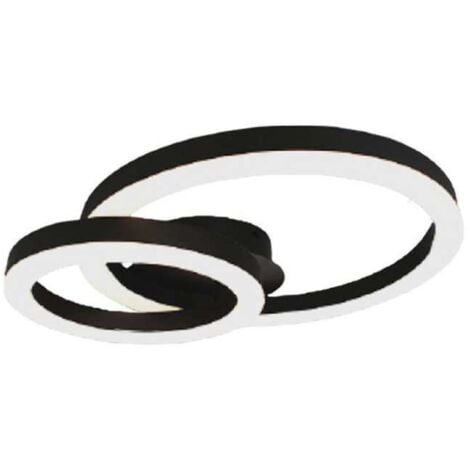 V-TAC Lampadario LED a Sospensione 20W dal Design Moderno a due Anelli ...