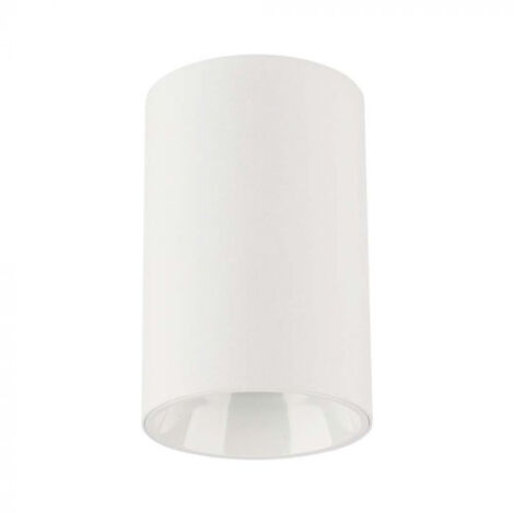 V-TAC Portafaretto LED Montaggio a Plafone Rotondo GU10 Corpo Bianco ...