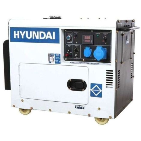 Hyundai Generatore 6KW 456cc Diesel con AVR silenziato 65247