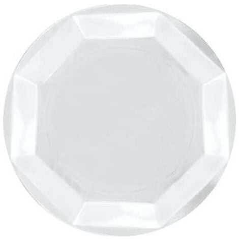 Piatto Dessert Bianco Pz 50 Re-Usable Dopla