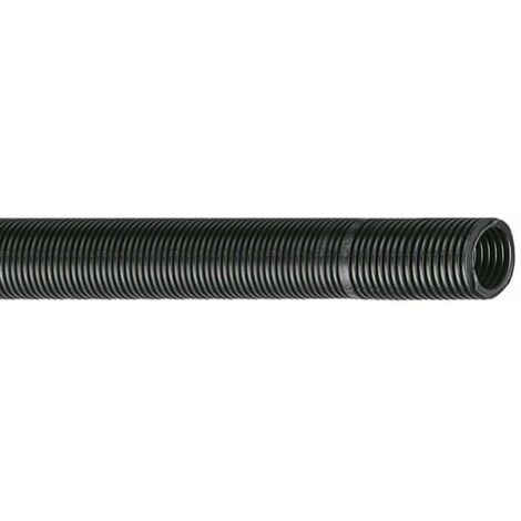 Tubo corrugato pieghevole diam 25mm 5mt Nero